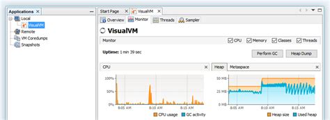 profiling jvm applications remotely using visualvm by saeed zarinfam itnext
