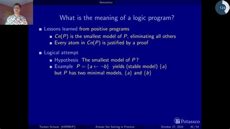 answer set solving in practice introduction semantics part iii hd youtube