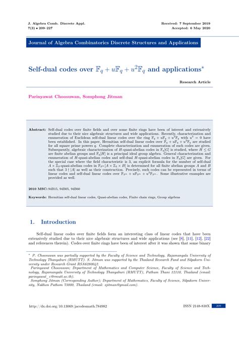 pdf self dual codes over mathbb{f} {q} u mathbb{f} {q} u 2 mathbb{f} {q} and applications