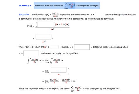 solved example 4 determine whether the series in 3n