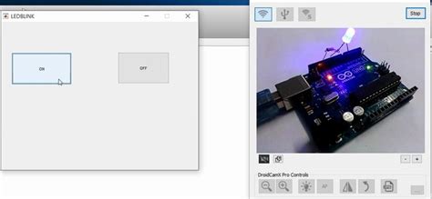 Controlling Status Of Led From Matlab Gui And Arduino In 2017 Arduino Led Status