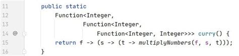 what is function currying in java