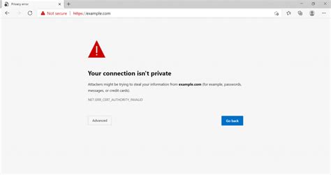 How To Fix Your Connection Is Not Private Error A Step By Step Guide