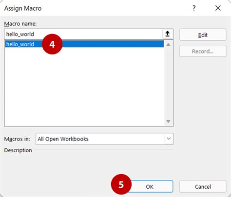 Run A Macro From A Form Button In Excel How To Excel Effects