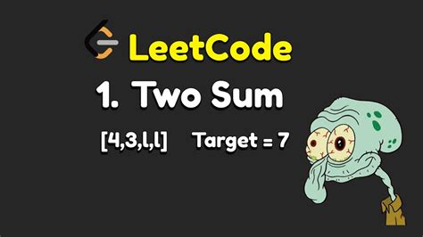 Daily Dose Of LeetCode Two Sum YouTube