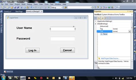 How To Create Login Form In Visual Studio And Connect With SQL Server