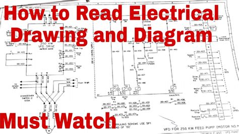How To Read Electrical Drawing And Diagram YouTube