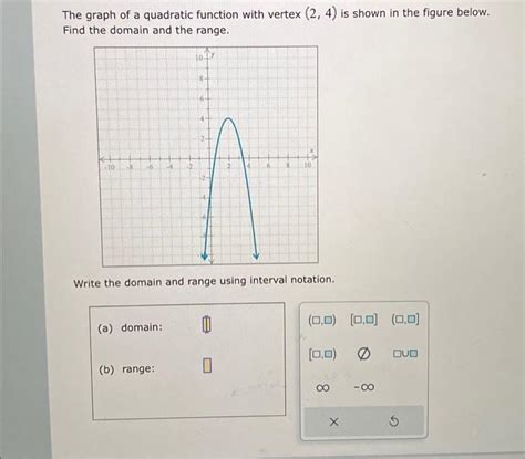 [solved] the graph of a quadratic function with vertex