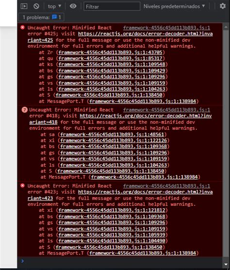 javascript uncaught error minified react error 425 help me stack overflow