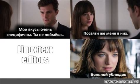 Сomics meme Linux text editors Comics Meme arsenal