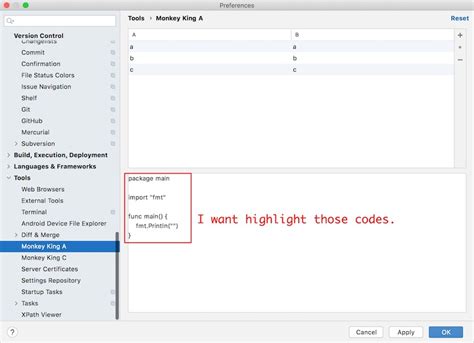 How To Highlight EditorTextField In Preference Panel IDEs Support