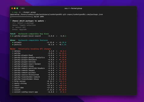 How To Update NPM Packages Sanket Gandhi