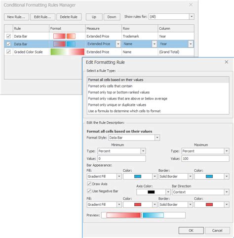 winforms pivot grid excel inspired filtering and conditional formatting v17 2