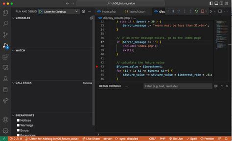 Php Visual Studio Code Debugger Not Launching Browser Window Or