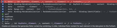 swiftui foreach 에서 index 도 사용하기 hyungyukim