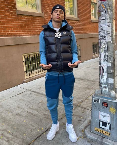 Central Cees Stylish Outfit With Moncler Gilet And Nike Tech Fleece