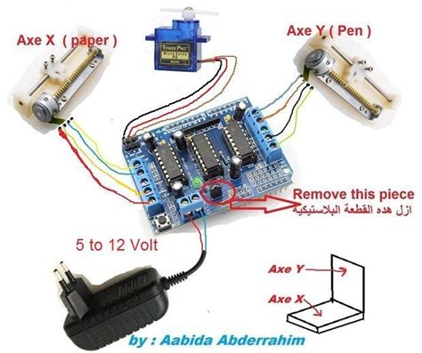 How To Make Mini Cnc Router Drawing By Arduino And Shield L293d Arduino Cnc Diy Cnc Router