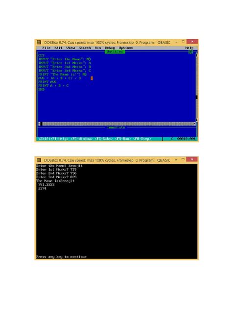 qbasic project 5 programme pdf