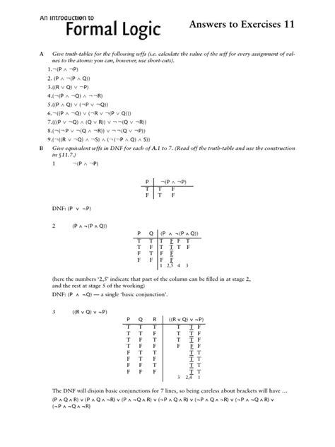 answers to exercises 11 pdf theoretical computer science metalogic