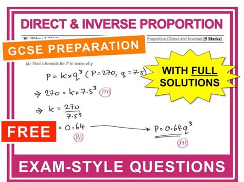 43 direct and inverse variation worksheet pdf worksheet works