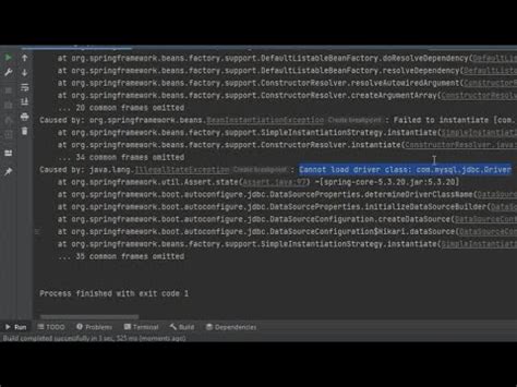 Cómo solucionar el error cannot load driver class mysql jdbc driver