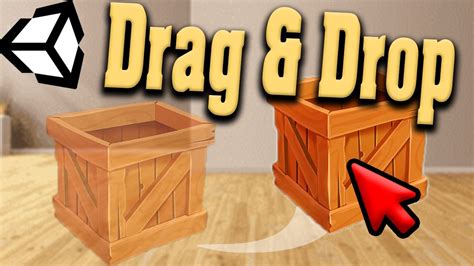 Super Easy Drag And Drop Unity Tutorial Youtube
