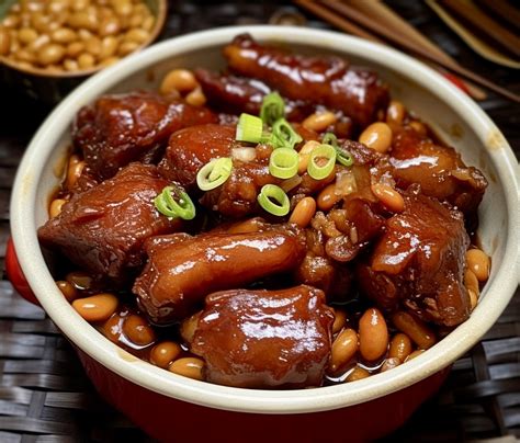 黄豆焖猪脚怎么做 黄豆焖猪脚的做法 大美爱吃鱼 豆果美食