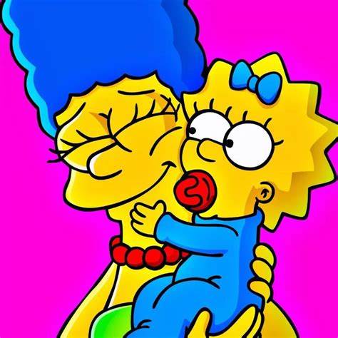 Ton On Instagram Marge And Maggie Thesimpsons” In 2024 The Simpsons The Simpson Simpson