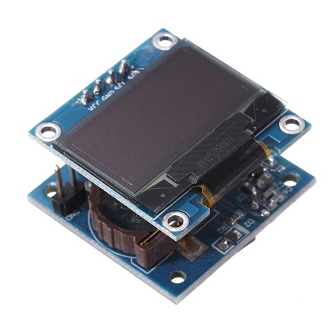 ESP8266 0 96 Inch OLED Display WiFi Clock Module SSD1306 ESP 12F USB 5V