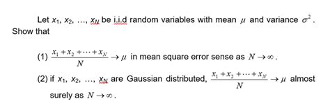 let x1 x2 … xα be i i i d random variables with mean