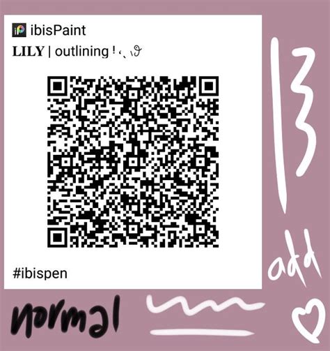 Ibis Paint X Brush Outlining