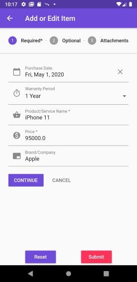 Flutter Stepper Data Persist On Navigating From Step To Step