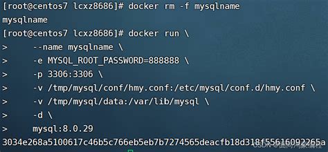 docker最新超详细教程——docker创建运行mysql并挂载 docker mysql 挂载 金鳞踏雨的博客 csdn博客