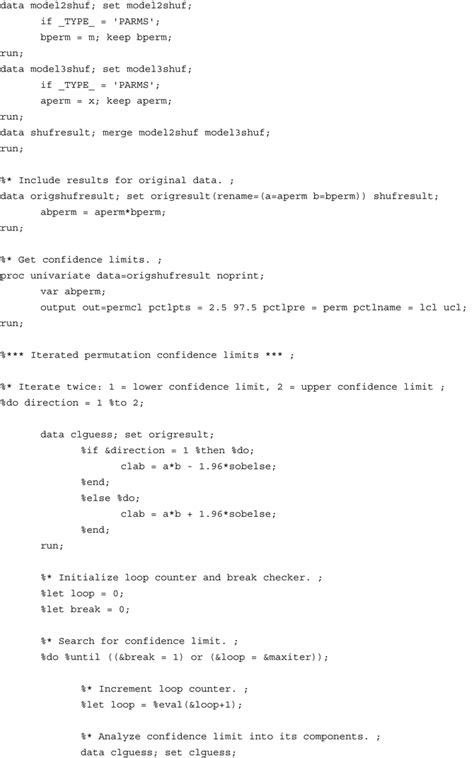 four applications of permutation methods to testing a single mediator model behavior research