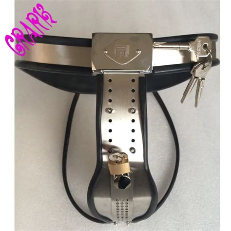 Stainless Steel Y Type Female Chastity Belt With Anal And Pussy Plugsfetishsex Bondage Toys