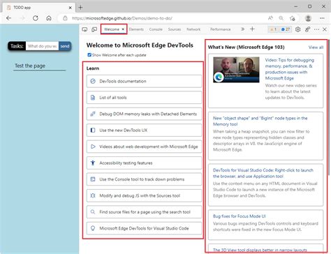 novedades de devtools microsoft edge 97 microsoft edg
