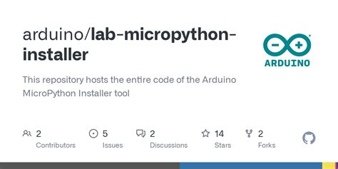 github arduino lab micropython installer this repository hosts the entire code of the arduino