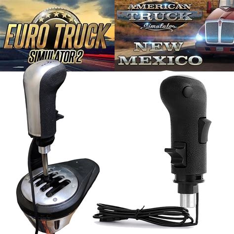 Usb Truck Simulator Shifter Gearshift Knob For Ats And Ets2 H Gearshift Shifter Knob Racing