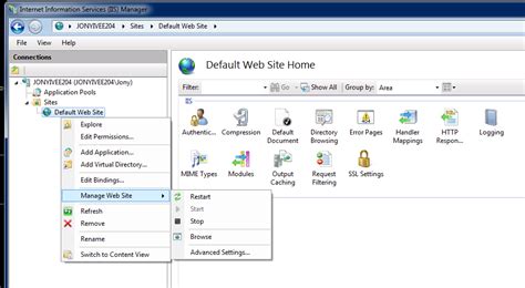 Asp Net Cant Find And Enable FrontPage Server Extension On IIS Or