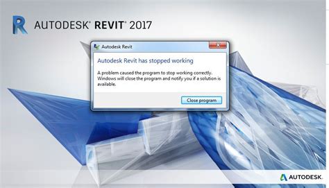 revit has stopped working when launching revit event log shows faulting module path c