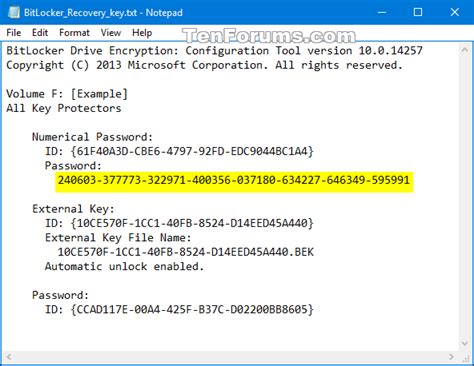 Howwy How To Get Bitlocker Recovery Key From Cmd