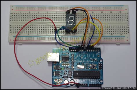 arduino学习笔记5 数码管实验 arduino入门 arduino教程 powered by discuz