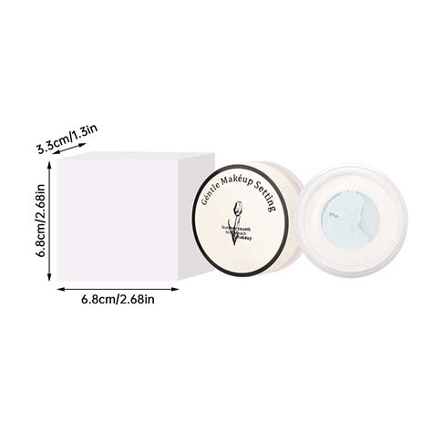 Dghm Perfecte Perfecting Loose Face Powder Minimizes Pores Skin Sets Makeup Long Lasting And