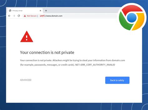 how to fix a “your connection is not private” error norton