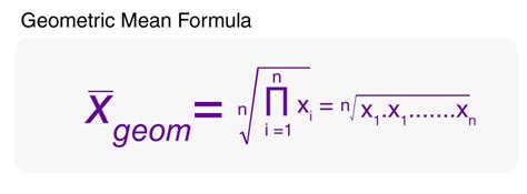 geometric mean formula and how to use it in problems ~ knowledge merger