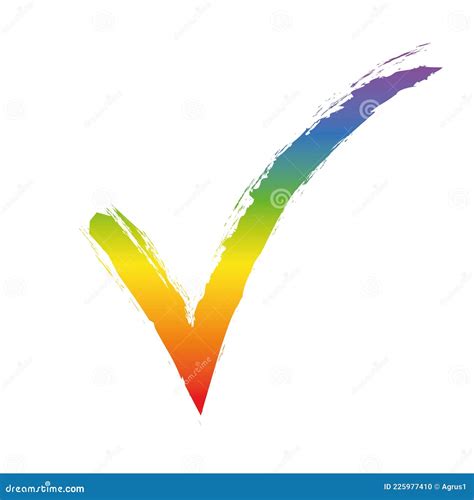 Set Of Colored Check Mark Icon Tick Symbol Tick Icon Vector