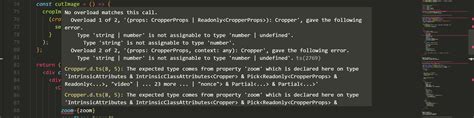 Reactjs How To Solve No Overload Matches This Call Error Typescript