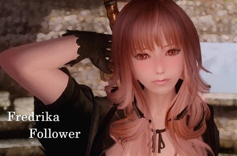 Fredrika follower SE フォロワー Skyrim Special Edition Mod データベース MOD紹介まとめサイト