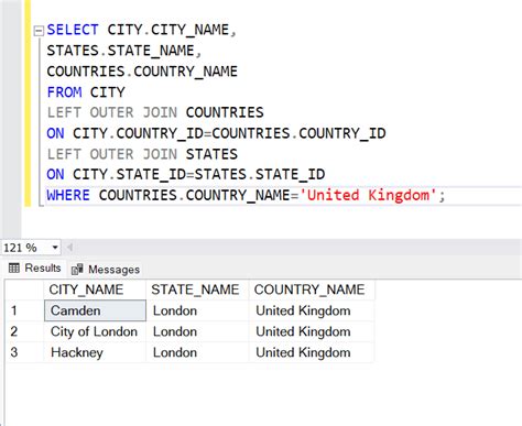 Sql Server Left Outer Join With Where Clause Databasefaqs