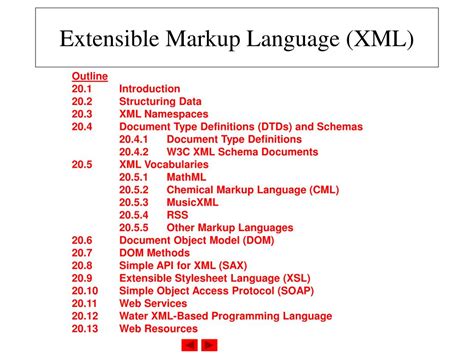 ppt extensible markup language xml powerpoint presentation free download id 4620003